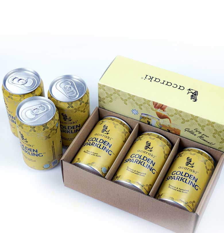Acaraki Golden Sparkling, Sipping the Healthy & Refreshing Contemporary ...